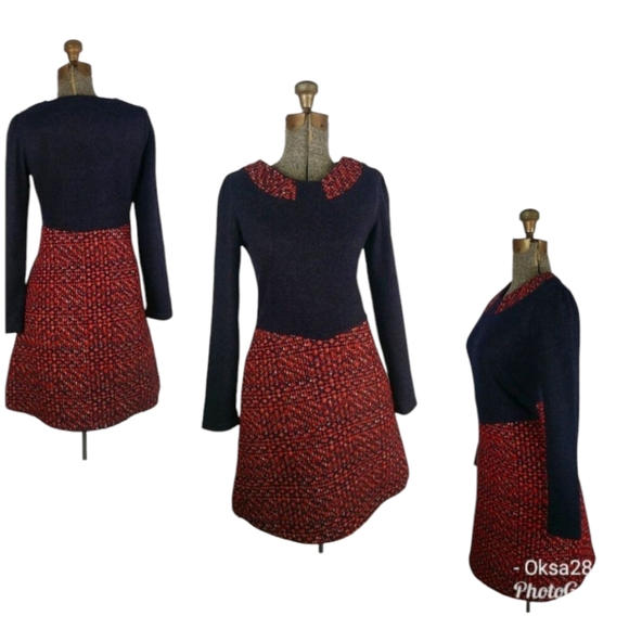 Yesse | Dresses | Nwt Yesse Tweed Skater Dress Szsp | Poshmark